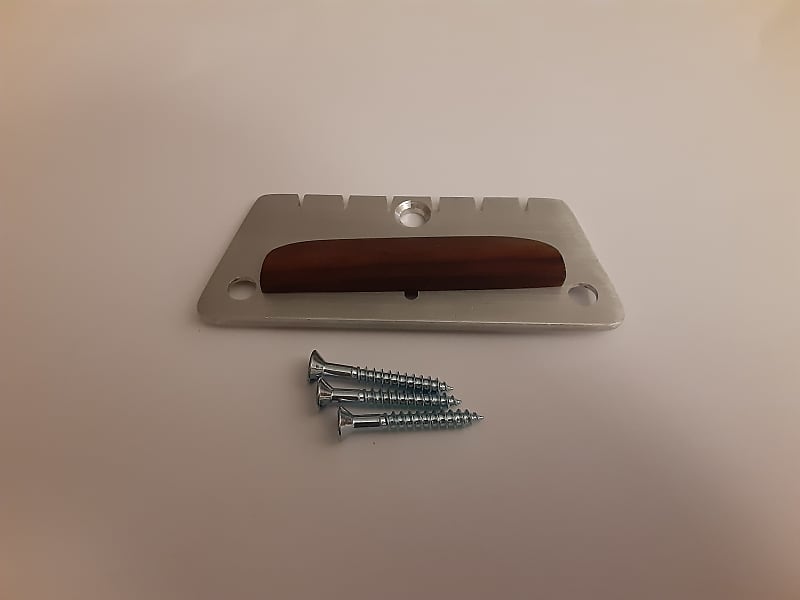 Custom Aluminum Danelectro Silvertone Style Guitar Bridge w | Reverb