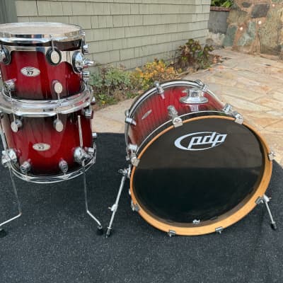 Pdp X7 Maple Drums Set Kit !!! 22x18.12x9.14x12 | Reverb