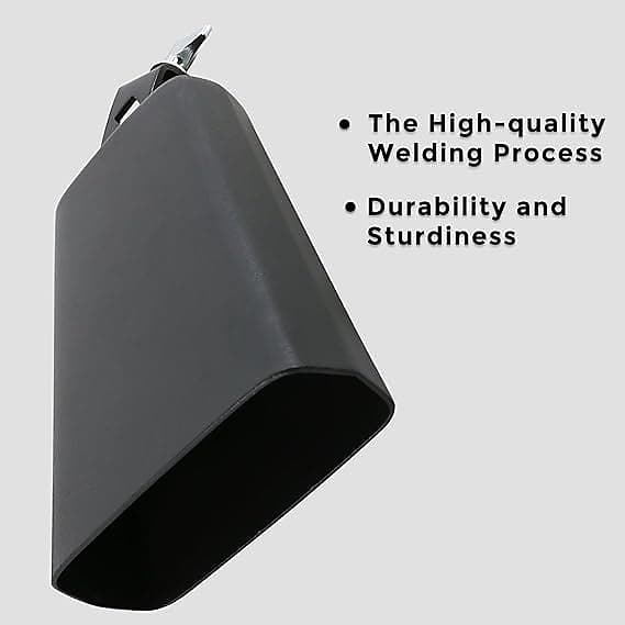 Cowbell, Steel Cowbell 7- inch Hand Percussion Cowbells Based | Reverb
