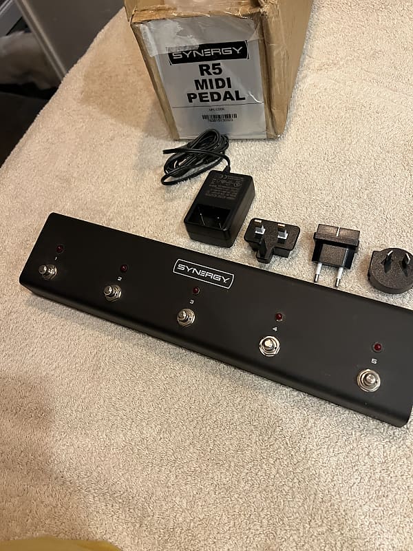 Synergy amplification foot controller R5 midi foot controller | Reverb