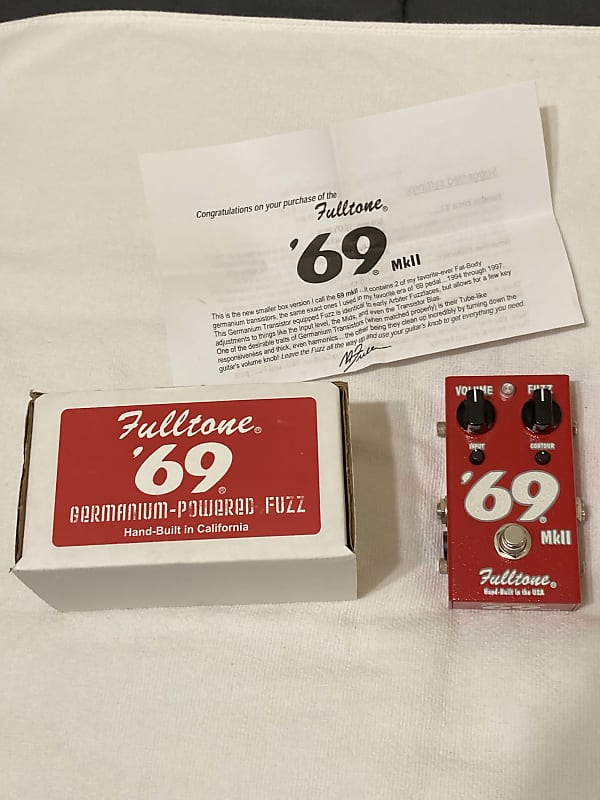 Fulltone 69'Fuzz 2020's | Reverb