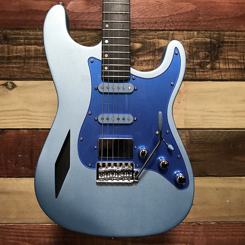 Winyard Diamondcaster S6 Light Blue Shimmer 2020 | Reverb
