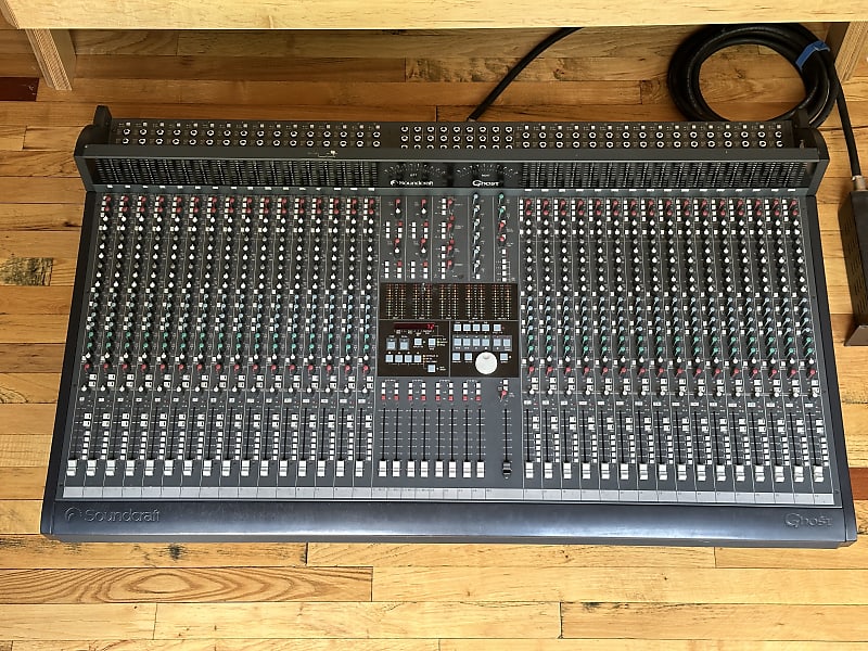 Soundcraft Ghost - 32 Channel Analog Mixer w/ meter bridge, | Reverb