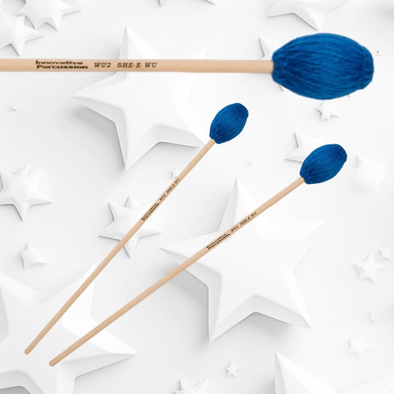 Innovative Percussion Medium Soft Marimba Mallets - Electric | Reverb