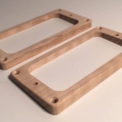 Guilford Flame Maple "TV Jones" Tapered Pickup Ring Set - USA | Reverb
