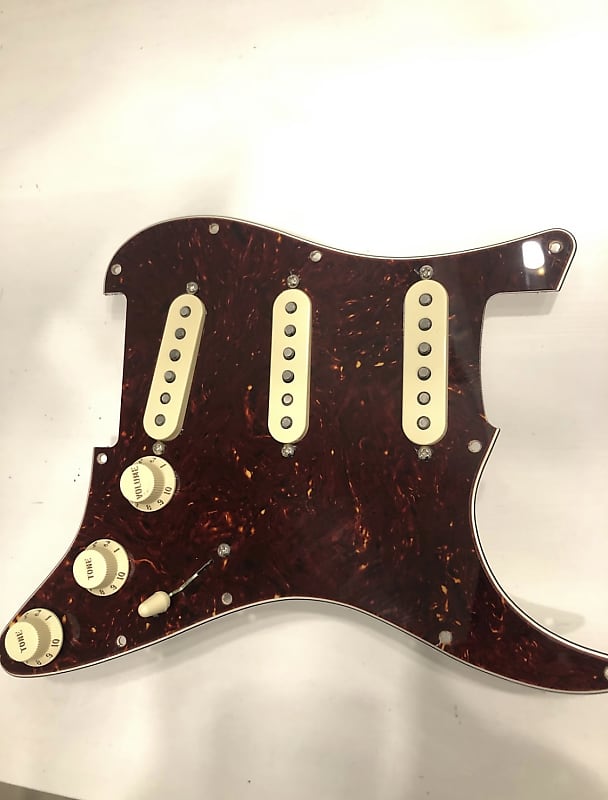 OEM Pre-Wired Loaded Pickguard Fender American Professional | Reverb