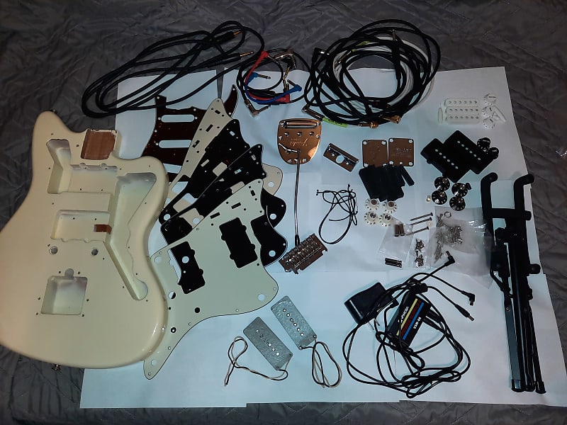 Fender Jazzmaster & Stratocaster Parts Lot - Pickguards, AVRI | Reverb