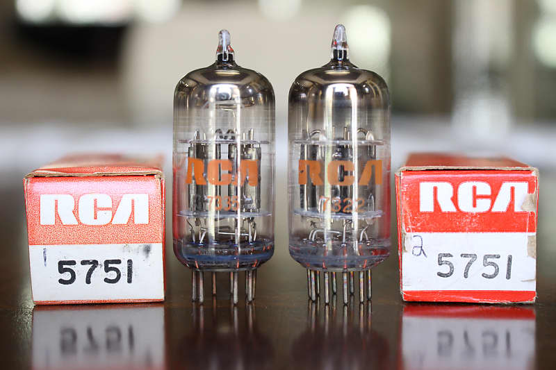 RCA 5751 - 1973 - "Matched & Balanced Pair" - NOS NIB - | Reverb