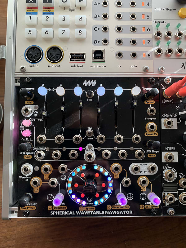 4MS spherical wavetable navigator Black | Reverb