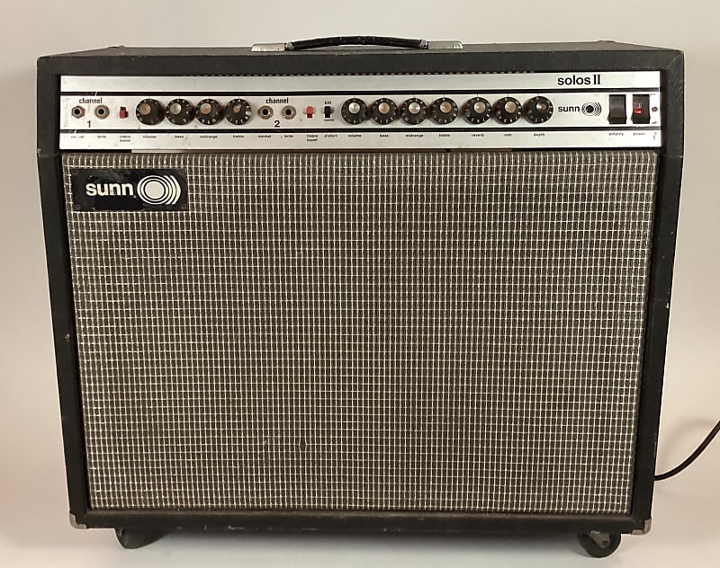 Sunn Solos 2 Solid State Guitar Combo Amp | Reverb