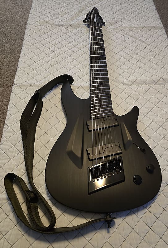 Aristides 080SR Black w/ Multiscale Evertune Bridge/Tosin | Reverb