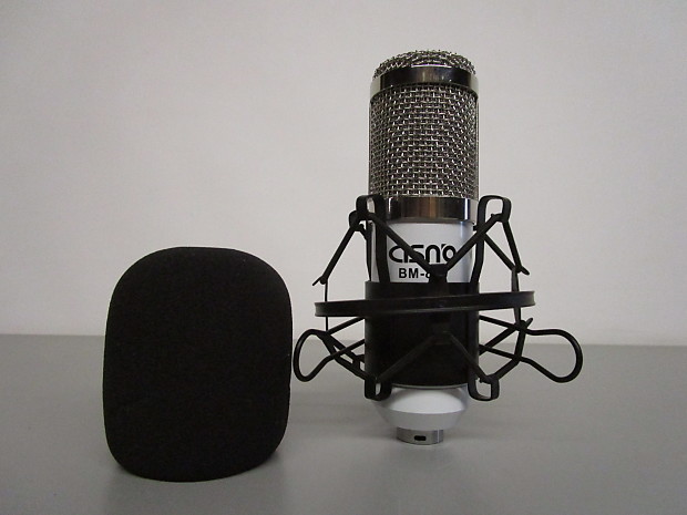 Cisno BM-800 Large Diaphragm Condenser Microphone, White | Reverb