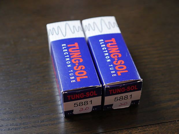Tung Sol 5881 Tubes - matched pair | Reverb