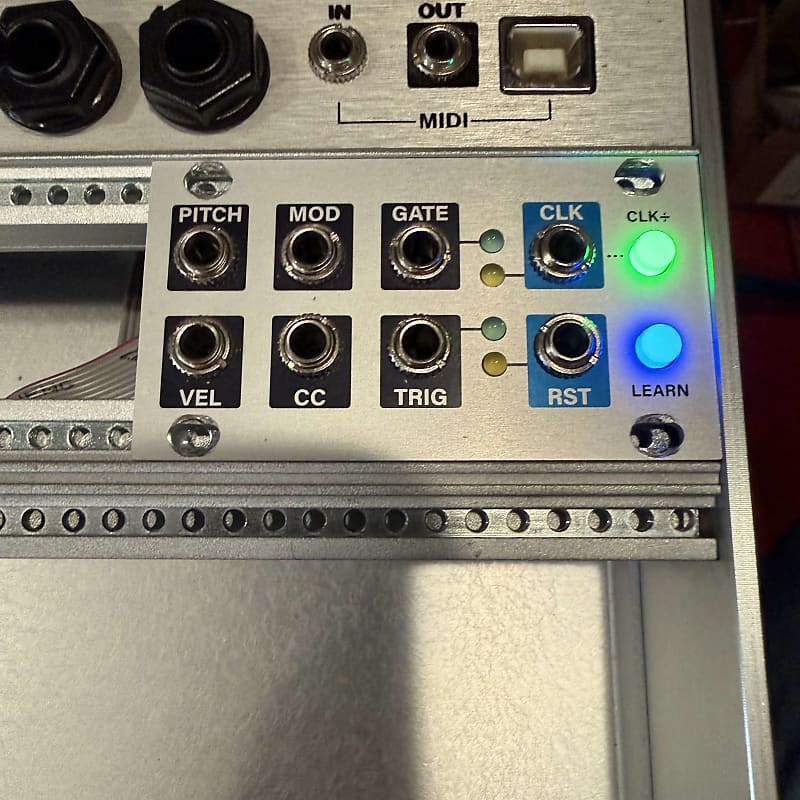 Intellijel 1u Eurorack MIDI Interface MIDI-1U Free Shipping! | Reverb