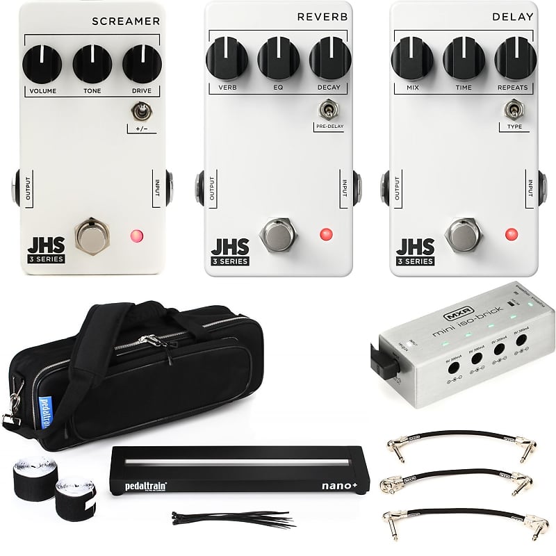 JHS 3 Series Essentials Pedalboard Bundle | Reverb