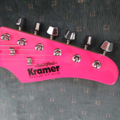 ~Cashified~ Kramer Stratocaster-Style Pink Rock 'n' Roller | Reverb
