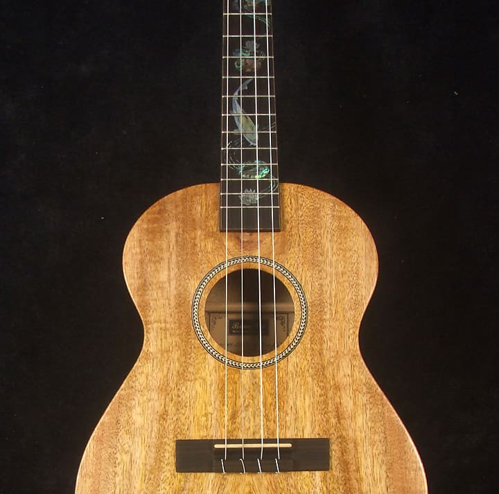 Bruce Wei Handmade Solid Mango 4 String Baritone Ukulele, KOI | Reverb