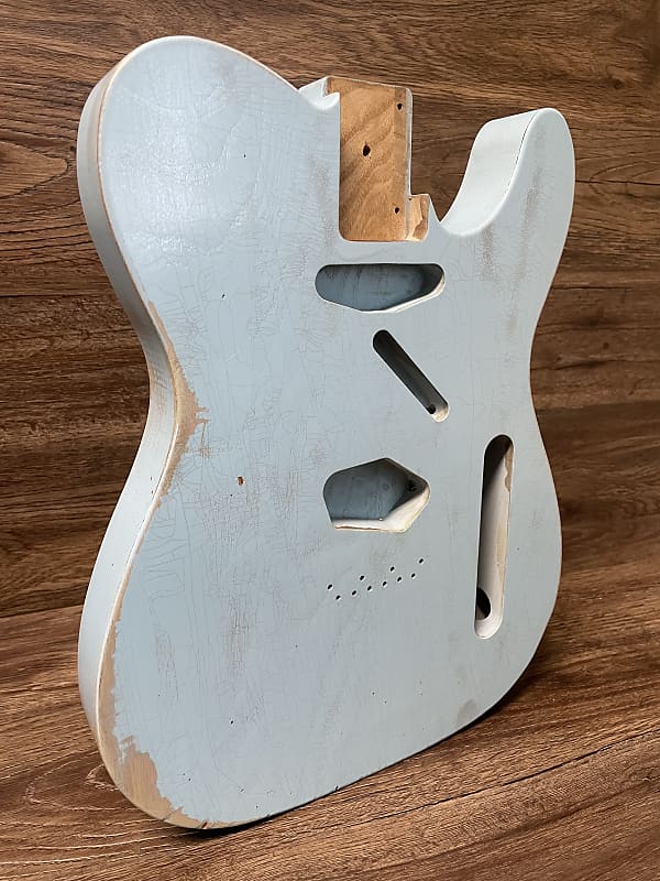 Heavy Relic Nitro Lacquer Telecaster / Barncaster Body | Reverb