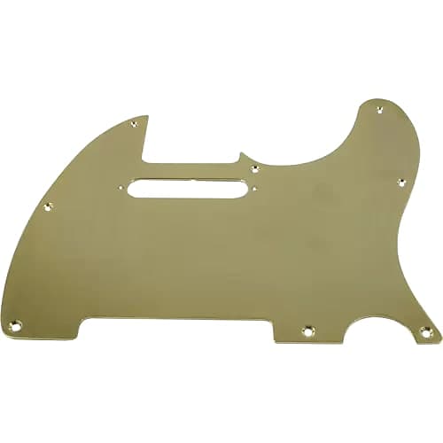 Fender American Telecaster Pickguard Gold 8-Hole | Reverb