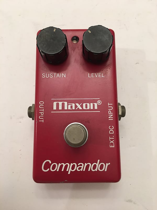 Maxon Compandor Compressor Sustainer Rare Vintage Guitar | Reverb