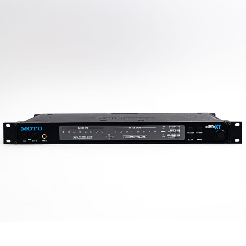 MOTU MIDI Express XT USB 8-In / 8-Out USB MIDI Interface with | Reverb