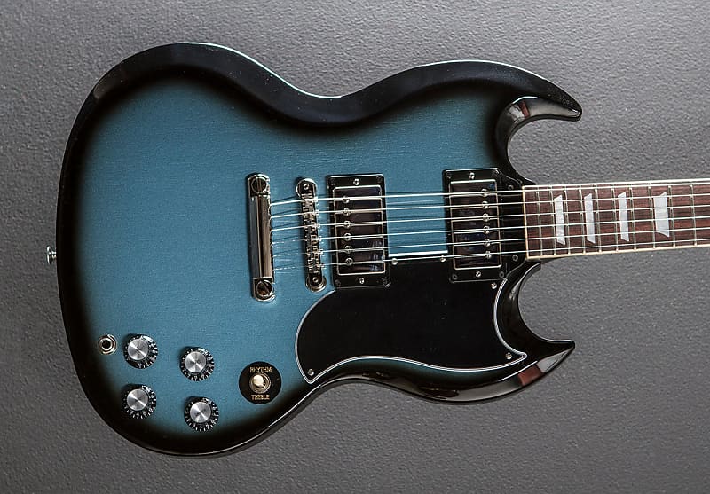 Gibson USA SG Standard ‘61 - Pelham Blue Burst | Reverb