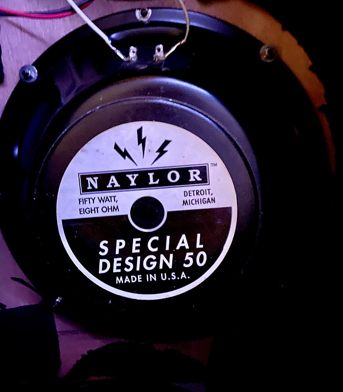 Naylor SD50 8 Ohm 50 Watt Black | Reverb