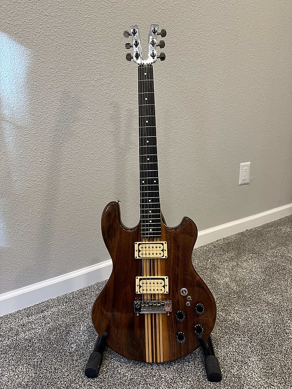 Kramer DMZ 2000 1979-1980 - Walnut/Maple - Aluminum Neck | Reverb