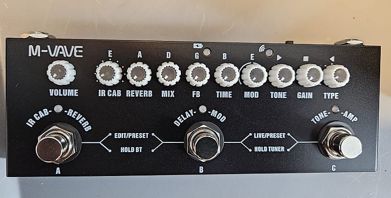 M-vave Cube Baby Multi effects mini pedal 2025 - Black | Reverb