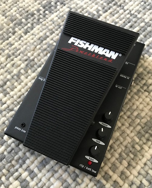 Fishman Powerblend Pedal - For Control of Powerbridge | Reverb
