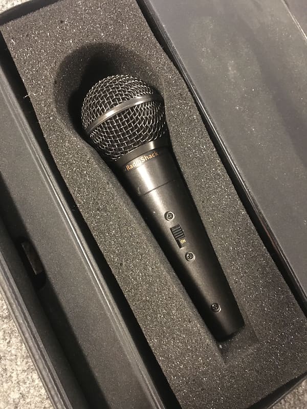 Radioshack Unidirectional Dynamic Microphone | Reverb