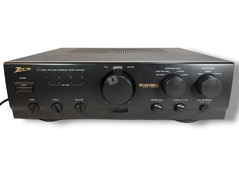 ZENITH Z711B A/V Dolby Pro Logic Surround 5.1 Amplifier FOR | Reverb
