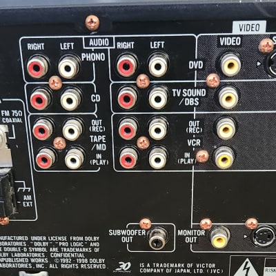 JVC Vintage JVC RX-778V Audio Video Control Receiver (1999) | Reverb