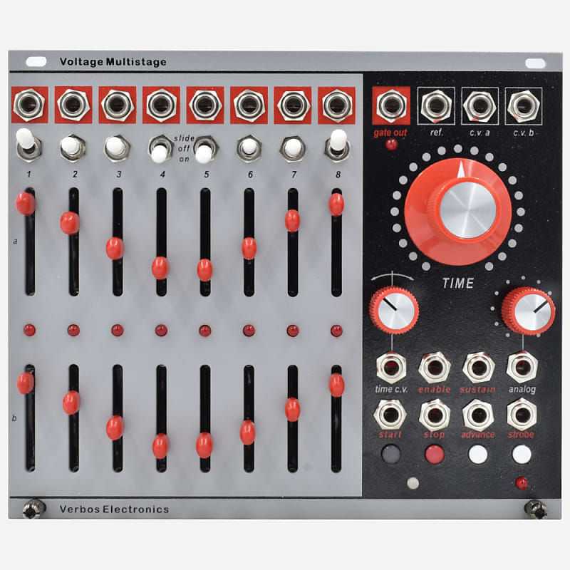 Verbos Voltage Multistage Eurorack Sequencer And Arbitrary Reverb