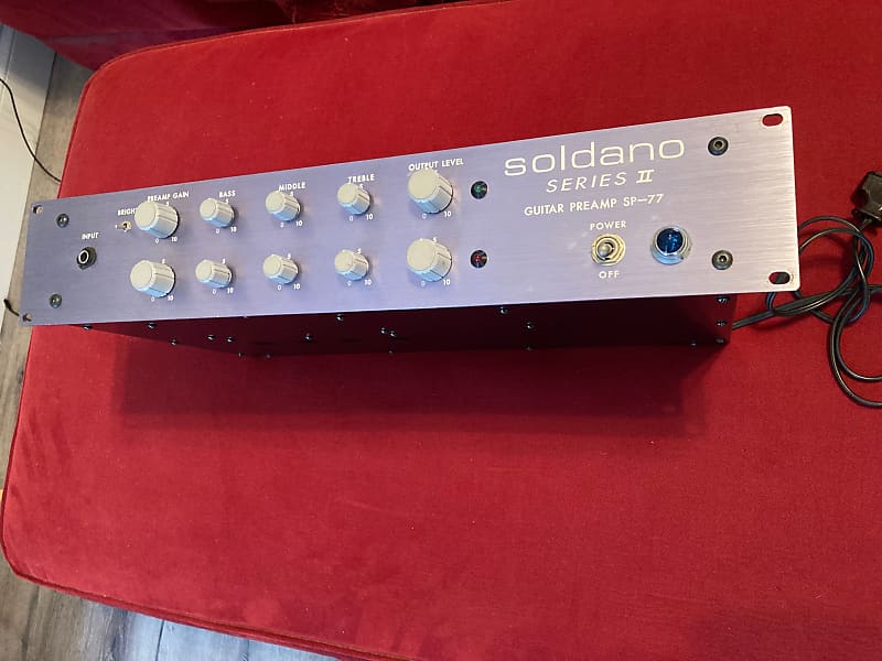 Vintage Soldano SP-77 Series II Guitar Preamp | Reverb