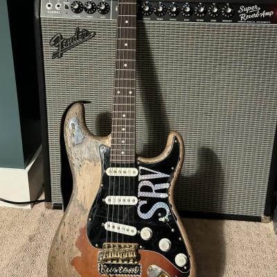 Custom SRV "Number One" Stratocaster Heavy Relic | Reverb