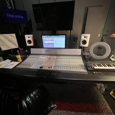 D-Command Console- main unit, fader expansion,XMON, and | Reverb