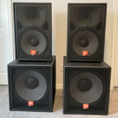 JBL MPro MP418S (18" Subs) and MP415 (15" Speakers) Early | Reverb