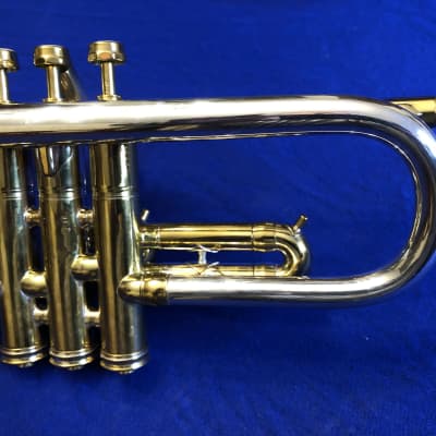 King SilverTone Trumpet 1935 - Sterling Silver Bell | Reverb