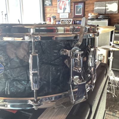 Leedy Snare Early 1960s Black DP Shelly Manne Model, 5.5x14, | Reverb