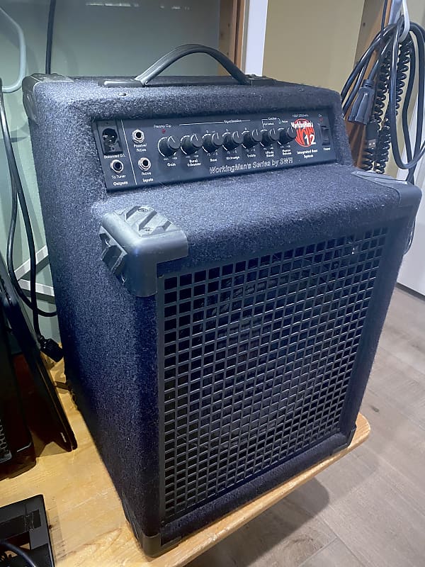 SWR Workingman’s 12 Integrated Bass System 90’s Black | Reverb
