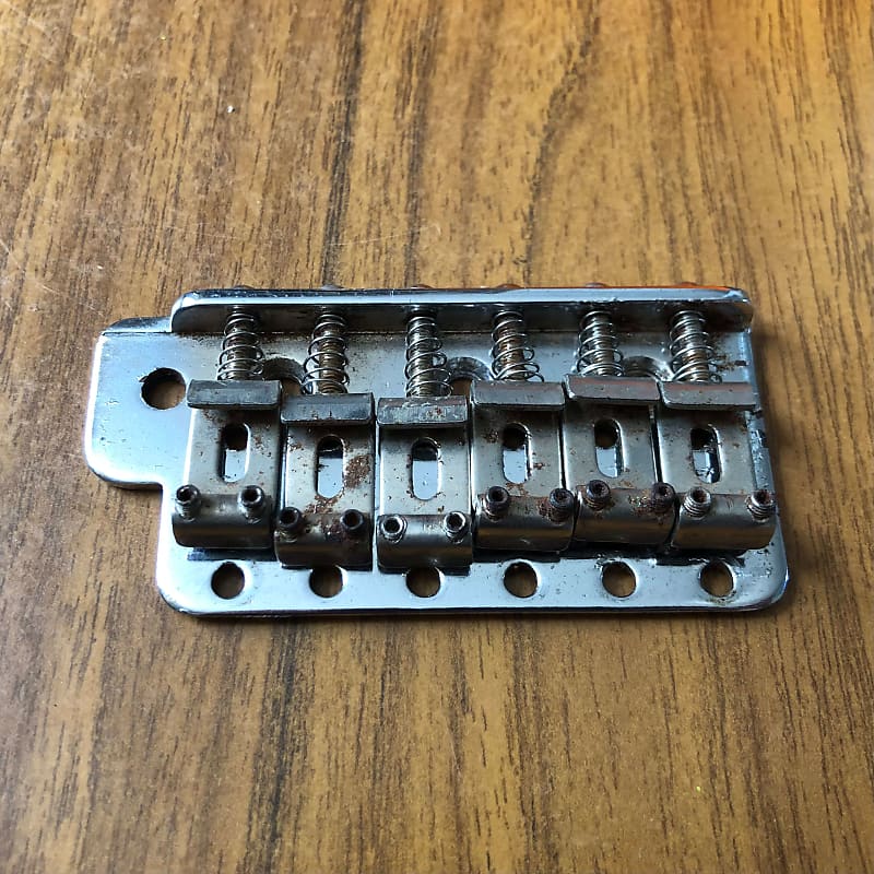 MIJ Japanese stratocaster / Strat bridge assembly 1970's - | Reverb