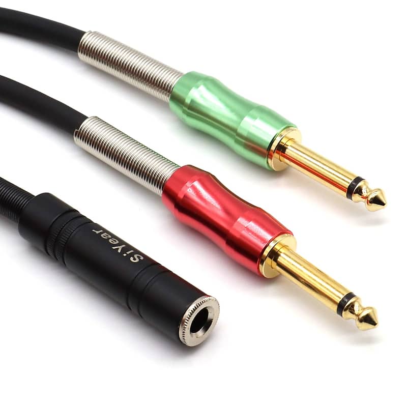 1/4" Stereo To Dual 1/4" Mono Insert Cable, 6.35Mm (Quarter | Reverb