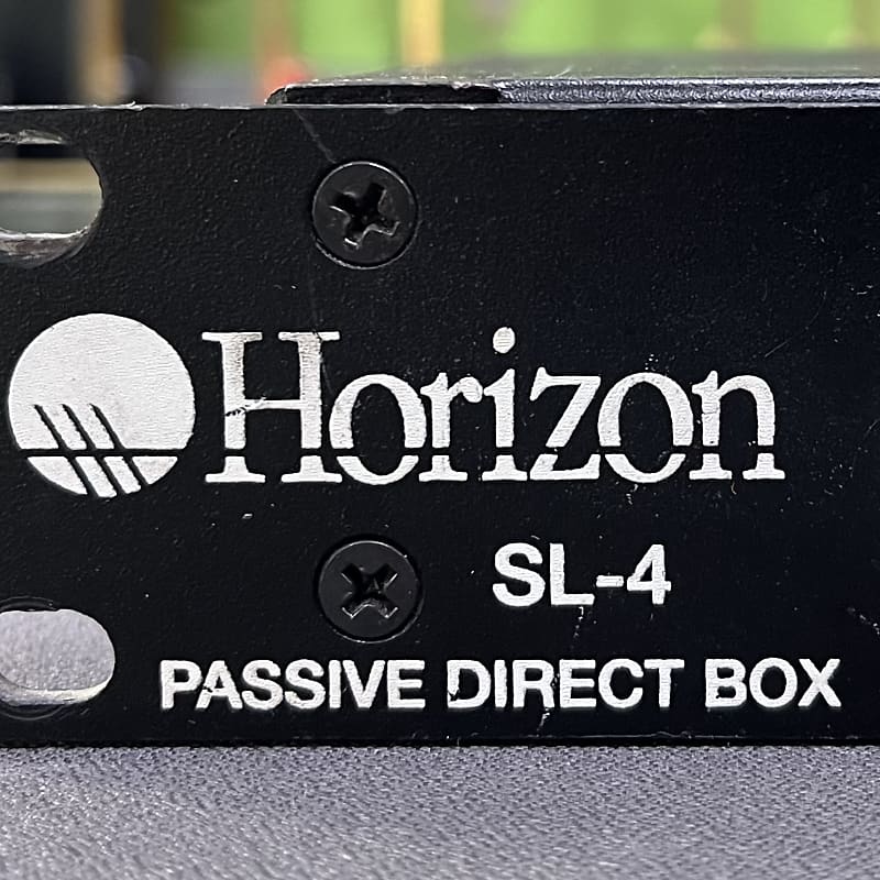 Horizon SL-4 Passive Direct Box - Black | Reverb