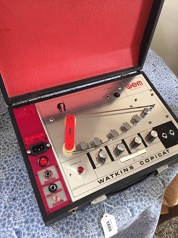 WEM Copicat 3 / 4 & Guild extension plate | Reverb