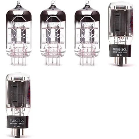 Fender Blues Junior Premium Tube Set featuring Tung-Sol | Reverb UK