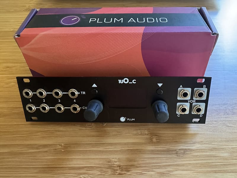 Plum Audio 1uO_c Ornament & Crime 2024 - Black | Reverb