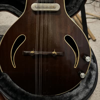 Hofner 545E electric mandolin 1950 - Natural | Reverb