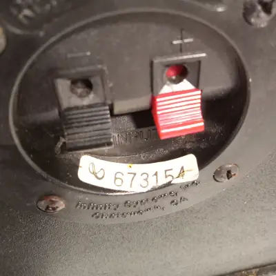 Infinity Reference E-L Bookshelf Speakers Sequential Serials | Reverb