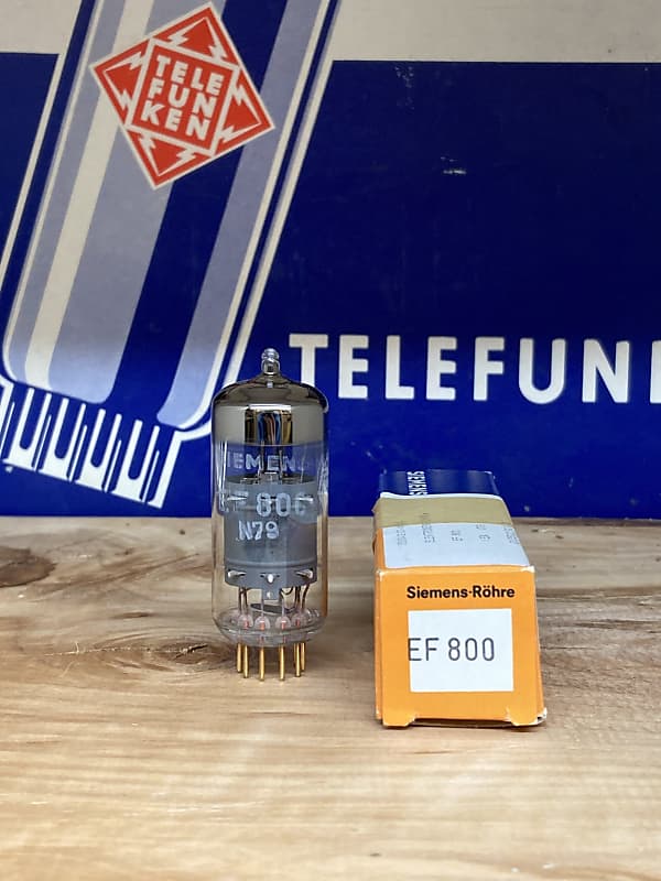 EF800 Siemens, true NOS/NIB, gold pins, STAM SA-47 | Reverb